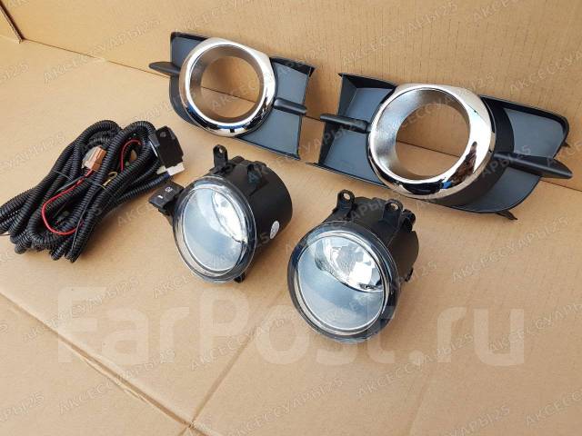 Туманки Toyota Wish 20 (Виш) 2009-2017г. (Комплект для установки ...