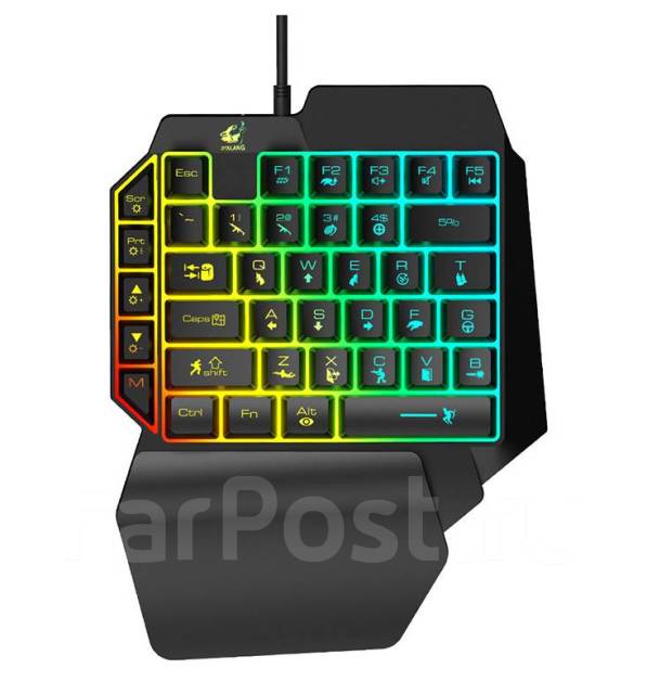 Кейпад K15 / Игровая мини-клавиатура / 39 клавиш / мембрана / RGB / EN ...