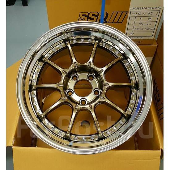 Новые SSR Professor SP5 R18 R19 Японские трехсоставные диски, 18", 1 шт, 5x120, 11,00 кг. 73,0 ...