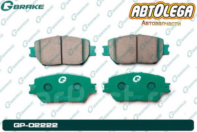 Колодки пер. G-brake Camry 3# 01- Wish 1# MarkX 12# Crown 18# Isis 1 ...