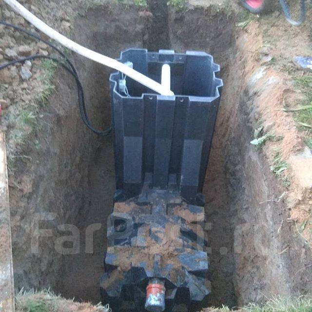 Станция биологической очистки Термит Ergobox 4PR (для 4человек), под ...
