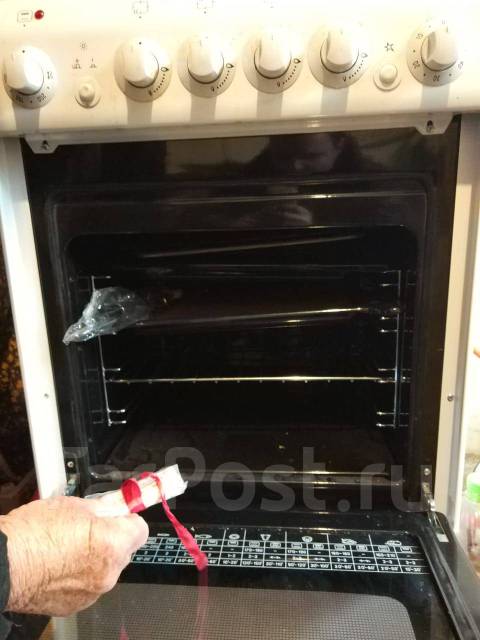 Плита газовая с электрической духовкой De Luxe, б/у, в наличии. Цена: 8 ...