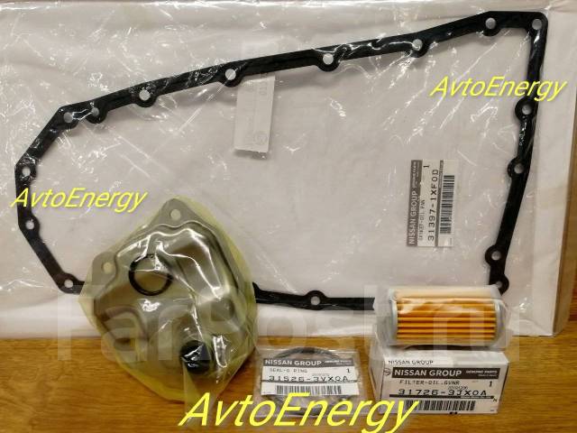 Комплект фильтров CVT с прокладкой поддона X-Trail T32, Serena C26 ...