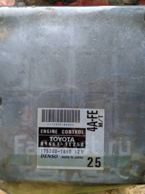 Блок efi Toyota Corolla AE104, 4AFE купить во Владивостоке по цене: 400 ...