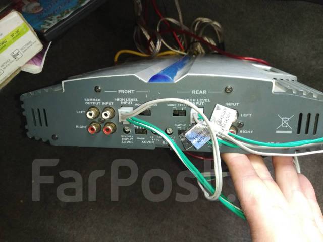 Усилитель infinity 7541a, 4-канальный, 320 Вт, б/у, в наличии. Цена: 4 ...