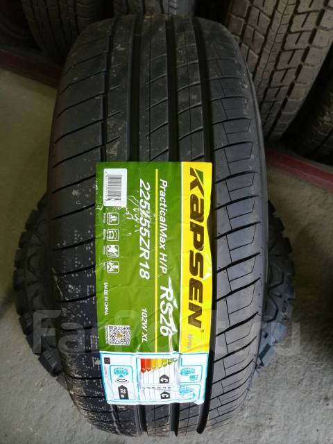 Kapsen, 225/55R18, 18", 1 шт, в наличии, 225 мм, 55 %, радиальный ...