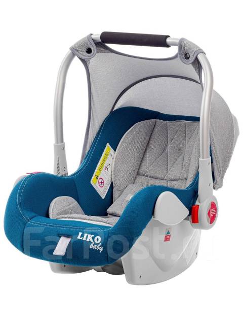 Ликвидация склада! Автолюлька-переноска 0-13 кг LIKO BABY CRIB / Синий ...