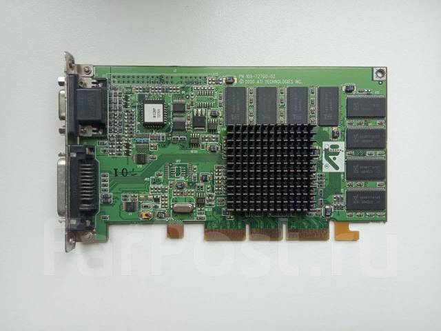 ATi Rage 128 Pro MAC, б/у, в наличии во Владивостоке