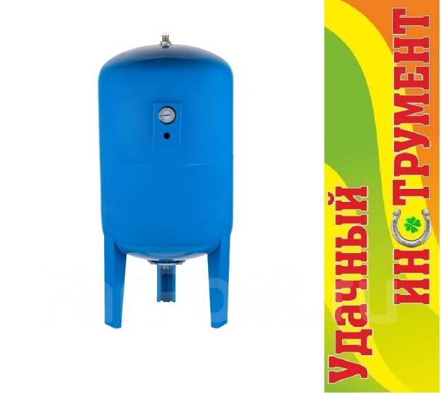 Гидроаккумулятор Unipump 150л вертикальный ,150л, с манометром ...