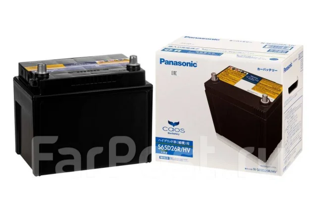 Аккумулятор Panasonic Hybrid S65D26R (S-95) HV 57Ач 540А Япония 2020г ...