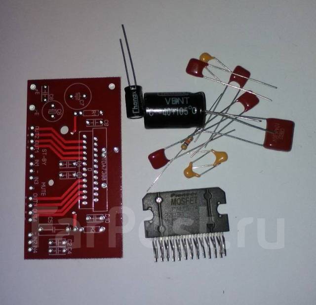 Усилитель Автомобильный PAL007A 4X35Вт Конструктор Edge - Усилители ...