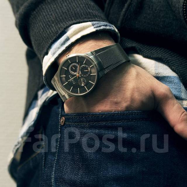 Часы мужские Skagen 809Xlttm титановые оригинал, новый, в наличии. Цена ...