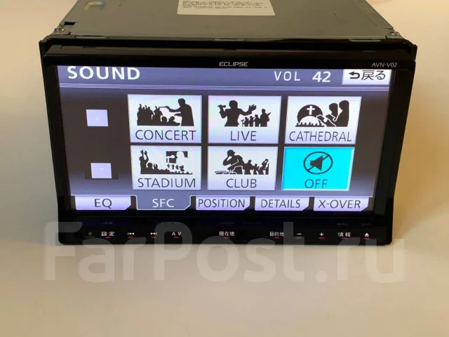 Eclipse AVN-V02 USB / SD / CD / DVD / VTR /AUX /AM/FM, 2 DIN — 178x100 ...