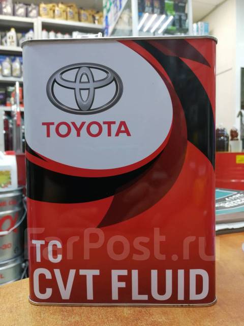 Масло трансмиссионное Toyota CVT Fluid TC, 4л 0888602105, синтетическое ...