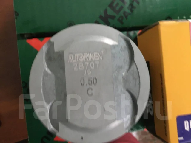 Поршни и кольца Hyundai G4FA Solaris, Rio1.4i Gamma увеличенные +0,50 ...