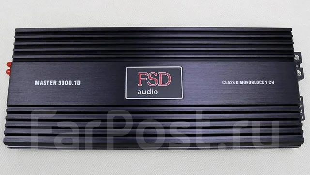 Усилитель FSD audio Master 3000.1 моноблок, 1-канальный, 1 200 Вт ...