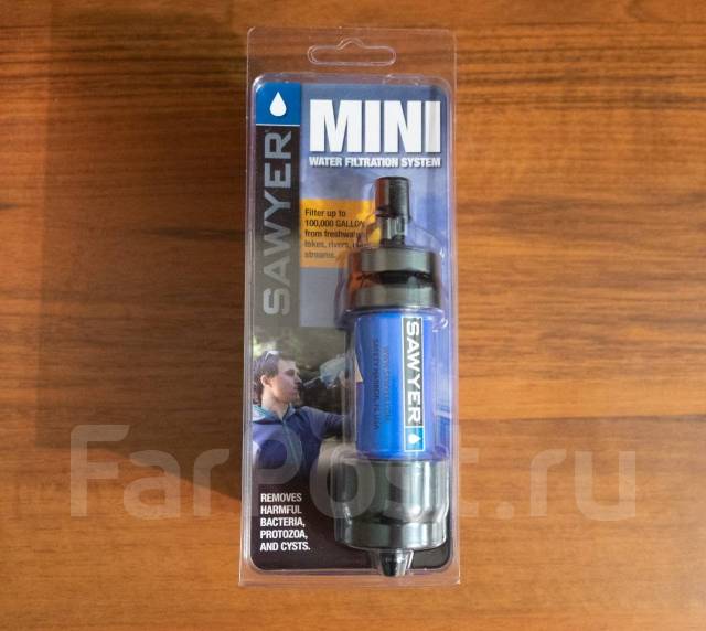 Фильтр для воды Походный Sawyer MINI, новый, в наличии. Цена: 3 600₽ во ...