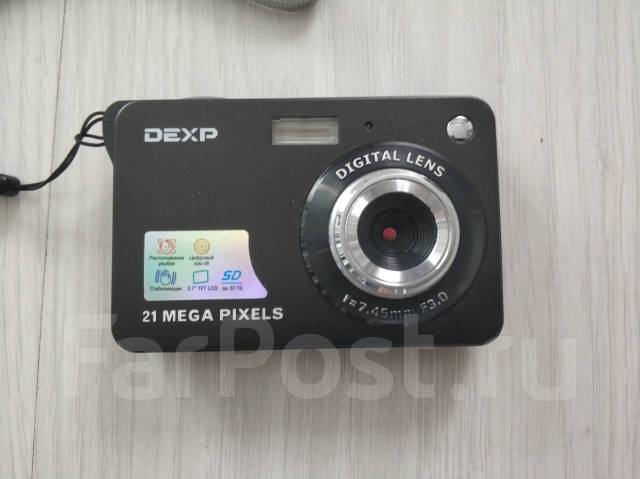 Фотоаппарат DEXP DC5100 в идеальном состоянии, 20 и более, 7х, б/у, в наличии. Цена: 699₽ во ...