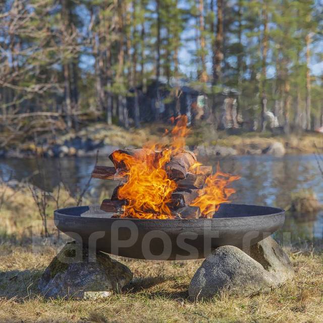 Чугунная костровая чаша диаметром 800 мм. серия "A" во Владивостоке ...