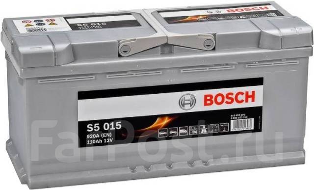 Аккумулятор Bosch S5 015 110 А/ч. От 20785 руб! 2021 год - Аккумуляторы ...