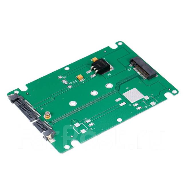 Переходник M2 SSD - SATA в корпусе 2.5` - Прочие комплектующие в Хабаровске