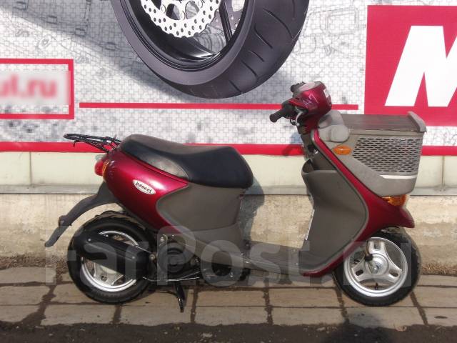 Suzuki Lets 4 Корзина, 2017, 49 куб. см. 4х тактный, без пробега, исправен, скутер, бензин, без ...