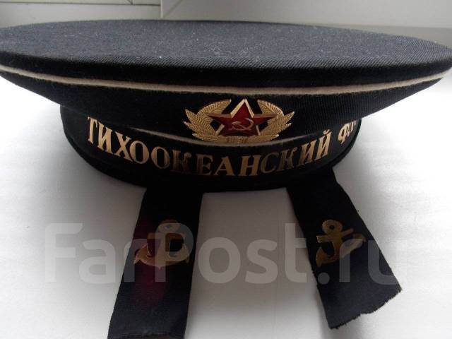 Бескозырка СССР - "Тихоокеанский флот", новый, под заказ. Цена: 999₽ во ...