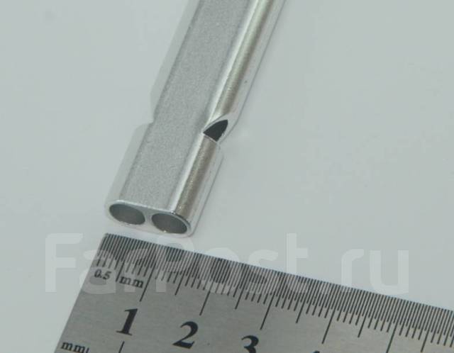 Свисток спасательный металлический EDS (150dB) Размеры: 57х18х8мм ...