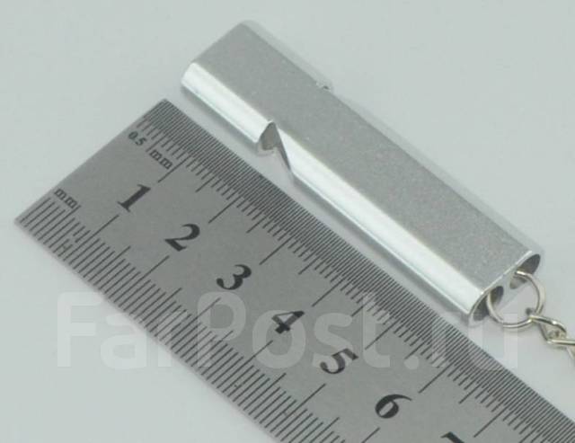 Свисток спасательный металлический EDS (150dB) Размеры: 57х18х8мм ...