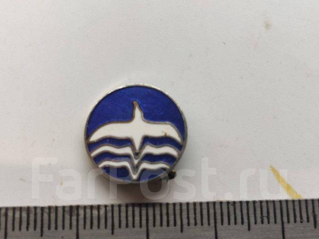 Значок иностранный япония тяжелый птица фауна эмаль - Значки и медали ...