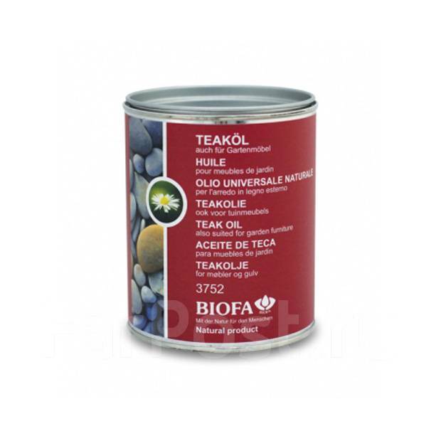 Тиковое масло, 0.375Л Biofa 3752 - Лакокрасочные материалы во Владивостоке