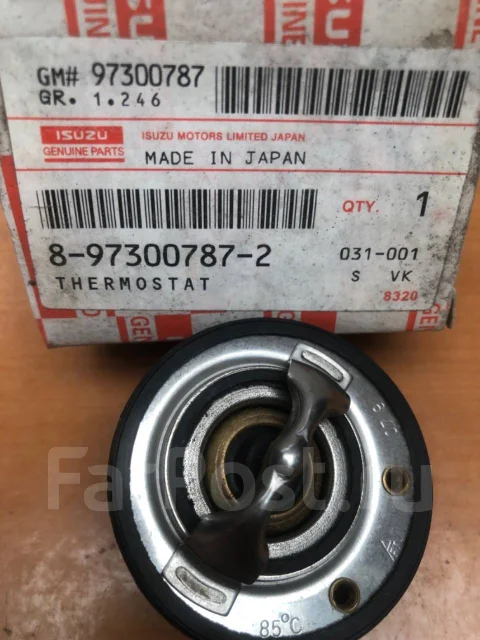 Термостат Isuzu ELF 4HF1 8-97300787-2 Оригинал купить во Владивостоке ...