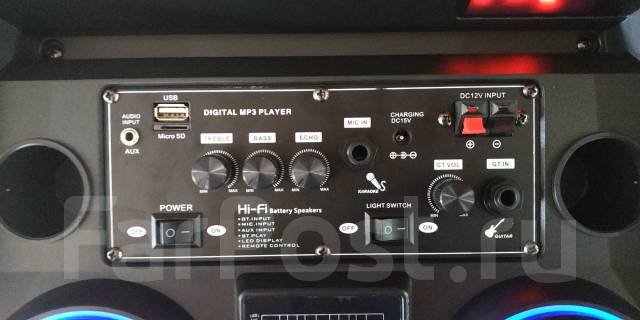 Большая Портативная колонка в дереве - Портативное аудио во Владивостоке