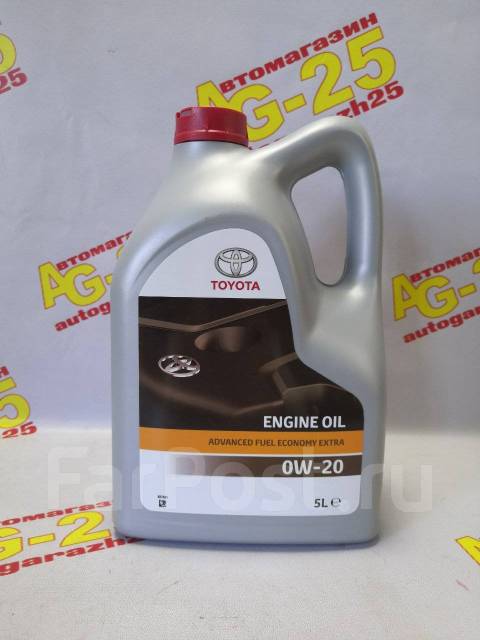 Масло моторное Toyota 0W-20 AFEE 5л. 08880-83886-GO, синтетическое, 5 ...