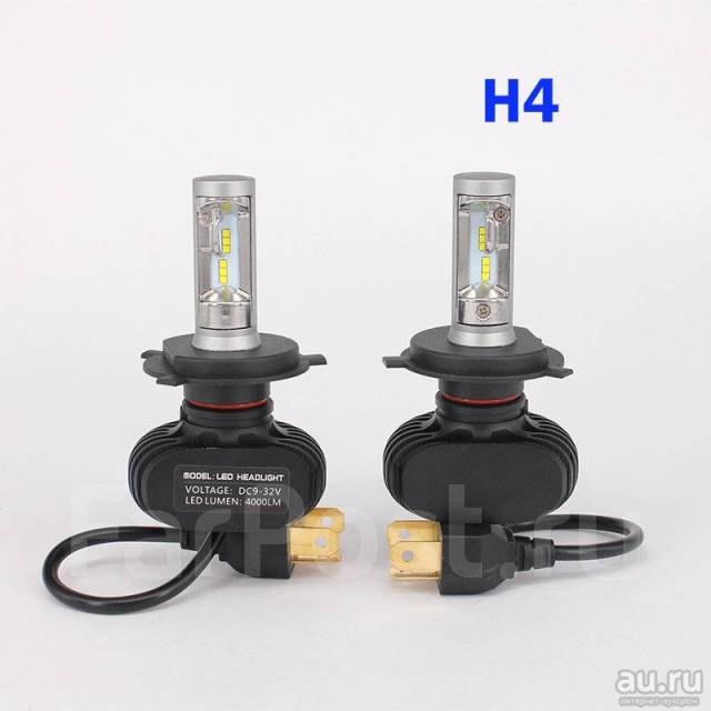 Лампы светодиодные LED, Яркие, H4 4000Lm 36W 6000K купить во ...