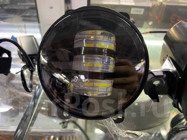 Врезные фары в бампер - 88 фото