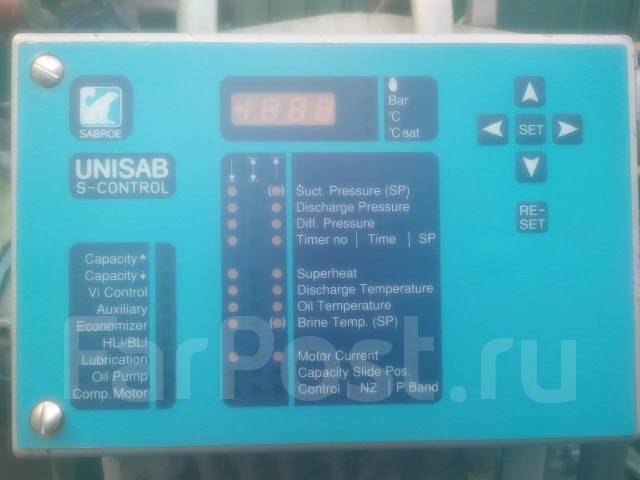 Рефкомпрессор с контроллером холодильных систем Sabroe Unisab 2 шт, б/у ...
