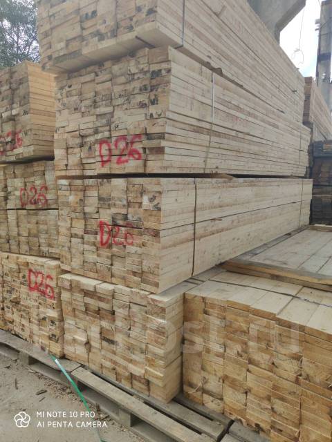 Доска обрезная 40х150х4000. 1-2 сорт. Ель. Сосна. Безнал/НДС/ЕГАИС, в ...