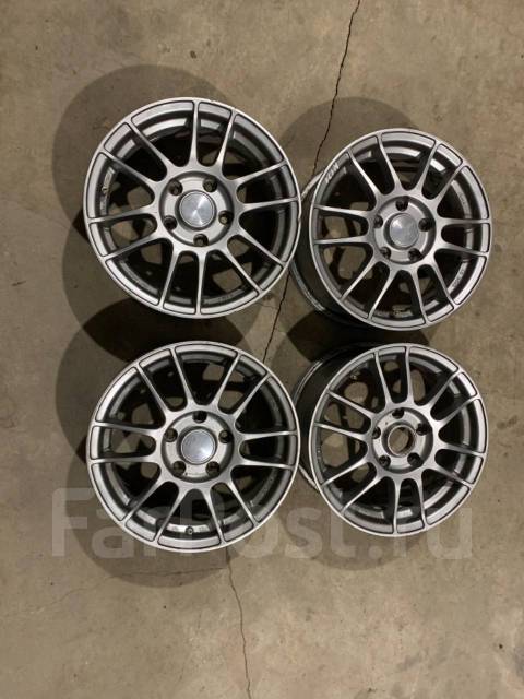 Enkei Rivazza, 15", 1 шт, 5x114.3, литые диски, 4 шт, б/у, в наличии ...