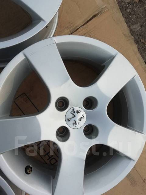 Красивые оригинальные диски R16 пежо/ ситроен/, Peugeot, 16", 1 шт ...