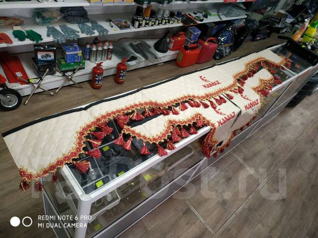 Шторки ламбрекены Камаз экокожа купить в Красноярске по цене: 4 000 ...