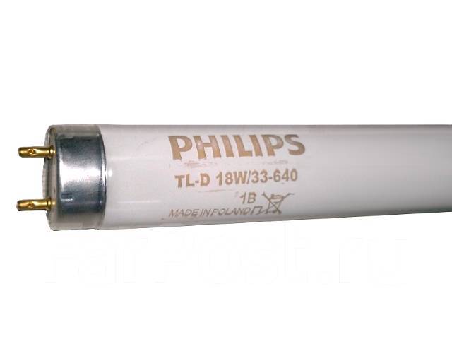 Лампа люминесцентная TL-D 18W 54-765 Philips/Osram, новый, в наличии ...
