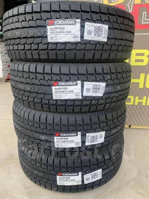 Yokohama Ice Guard G075, 225/55R19 99Q, 19", 4 шт, 225 мм, 55 %, радиальный, зимние. Цена: 90 ...