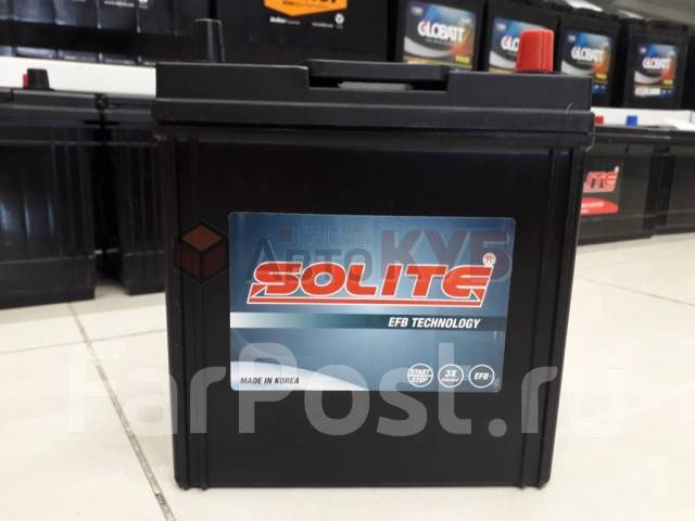 Аккумулятор Solite EFB M-42 (55B20L) 40А/ч 400А купить во Владивостоке по цене: 5 700₽ — частное ...