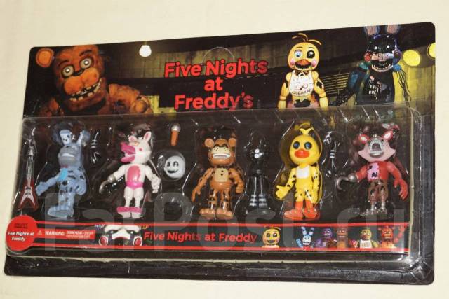 Игровой набор Аниматроников (Аниматроники) "5 ночей с Фредди", новый, в ...