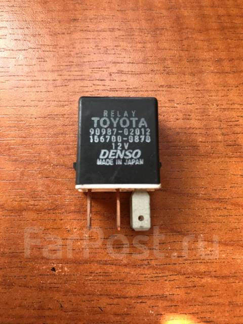Реле Toyota 156700-0870 Denso Relay купить во Владивостоке по цене: 300 ...