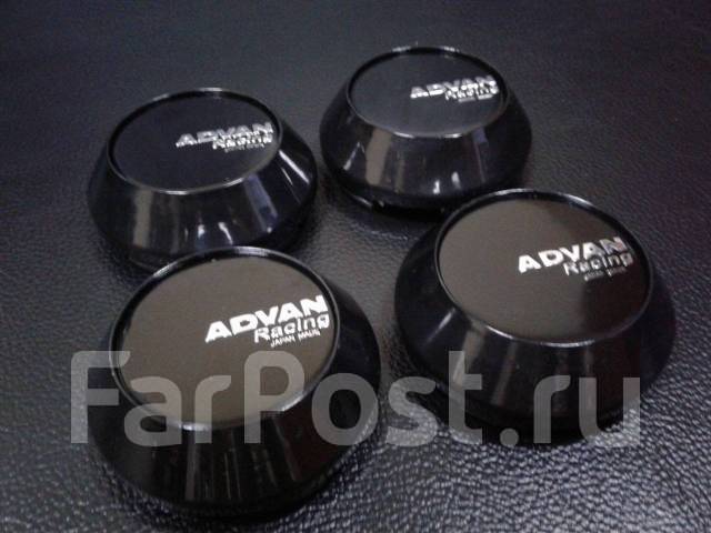 Колпачки Advan Racing R17 Черные - Колпаки во Владивостоке