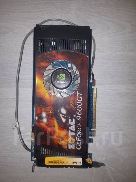 Видеокарта GeForce 9600 GT, б/у, в наличии. Цена: 1 300₽ во Владивостоке
