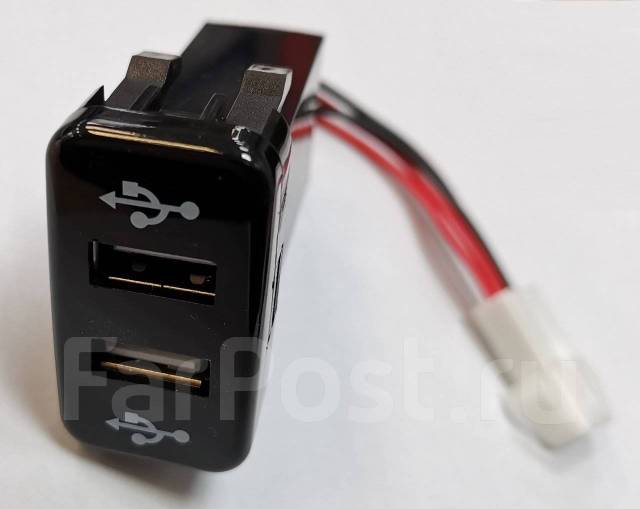 USB разъем в штатную заглушку для Toyota (с зарядным устройством ...
