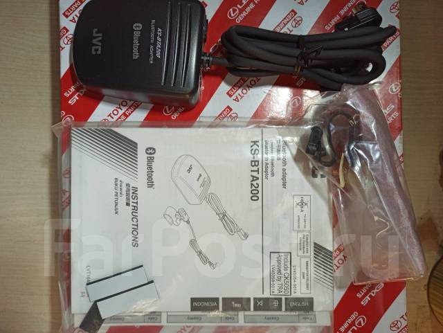 Bluetooth адаптер на магнитолы JVC - Магнитолы во Владивостоке